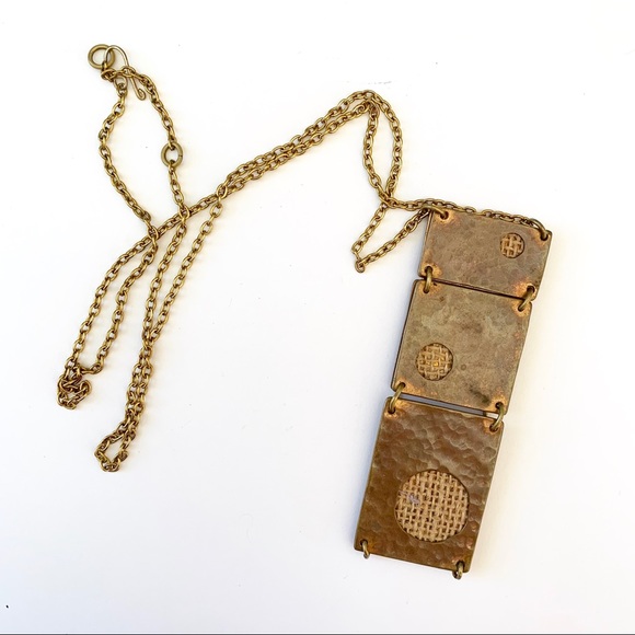 Jewelry | Copper Jute Pendant Necklace | Poshmark